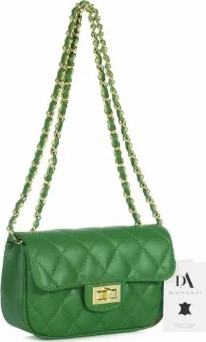Geanta dama de umar din piele naturala DiAmanti Bra-Mini Verde d1088 ...