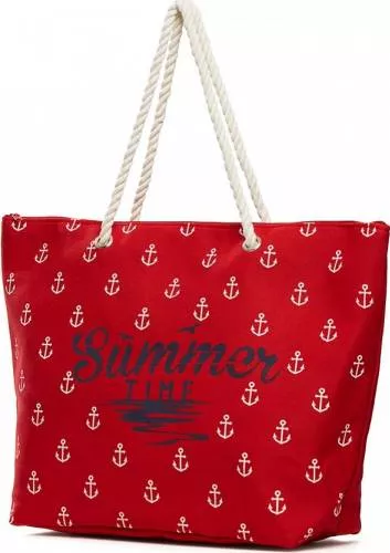 Geanta de Plaja Heinner Home Summer 35X43 CM Red HR-BBAG43-RED - cel.ro