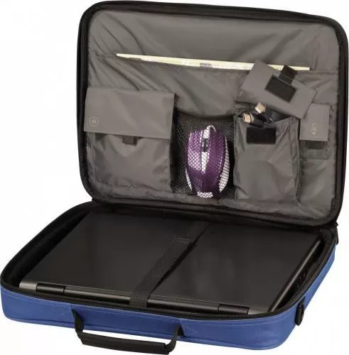 Geanta Laptop Hama SportsLine 15.6 inch Albastra 4047443295521 - cel.ro