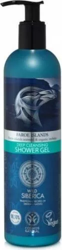 Gel de dus Natura Siberica cu alge marine si verbina Faroe Islands 400 ml 1397E - cel.ro