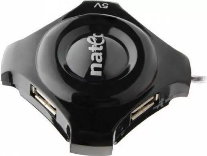 Hub USB 2.0 Natec Termite Black 4-port nhu-0339 - cel.ro