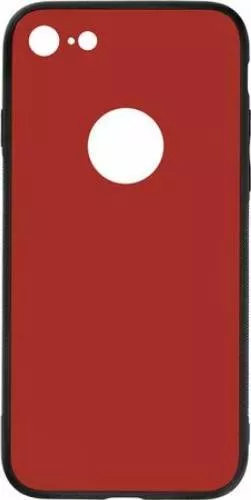 Husa Cover Tellur Glass DUO iPhone 8 Red tll121364 - cel.ro