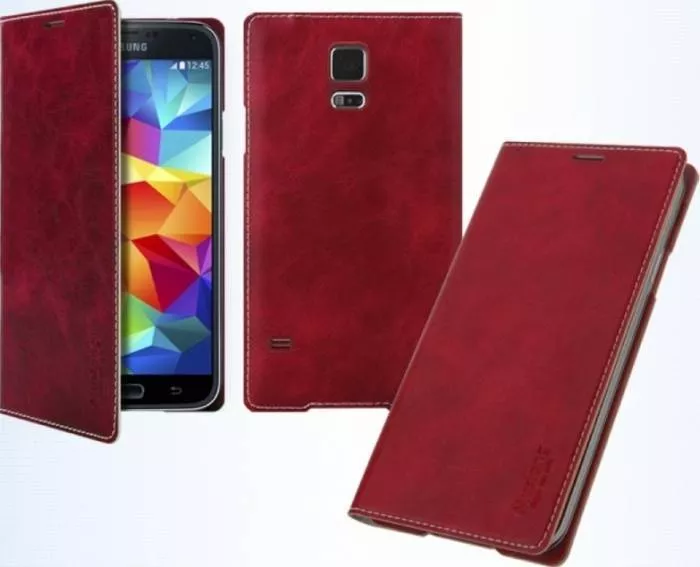 Husa Flip Book Battery Arium Mustang LG G3 D85 Red
