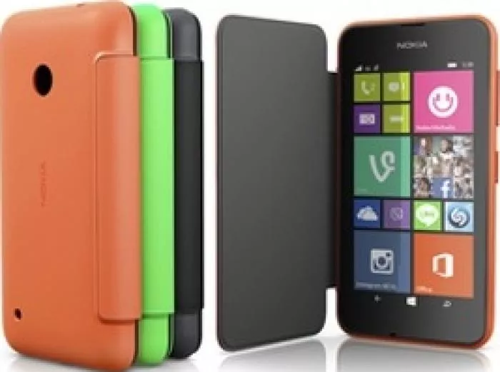 Husa Flip Shell Nokia Lumia 530 Orange cc-3087 orange - cel.ro