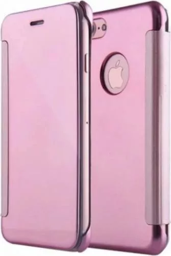 Husa flip Tellur iPhone 8 Mirror Roz tll185211