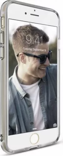 Husa Ringke iPhone 7 Air Smoke Black 152656 - cel.ro