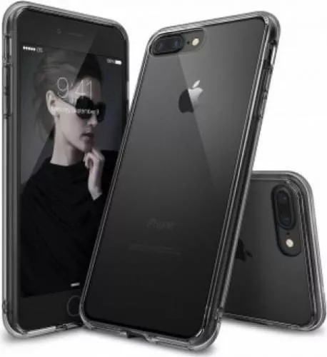 Husa Ringke iPhone 7 Plus Fusion Smoke Black 153349 - cel.ro