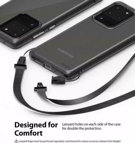 Husa Samsung Galaxy S20 Ultra Ringke Fusion Transparent Fumuriu ...