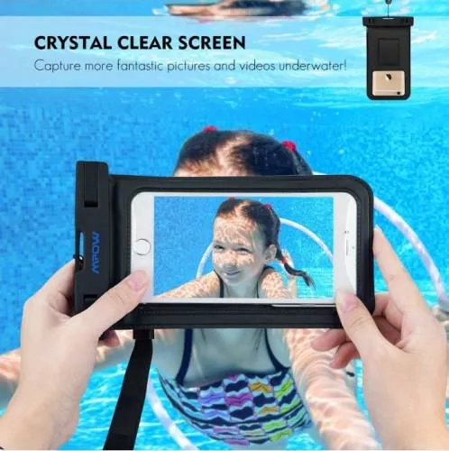 Husa subacvatica Mpow Armband Waterproof Neagra mppa036ab - cel.ro