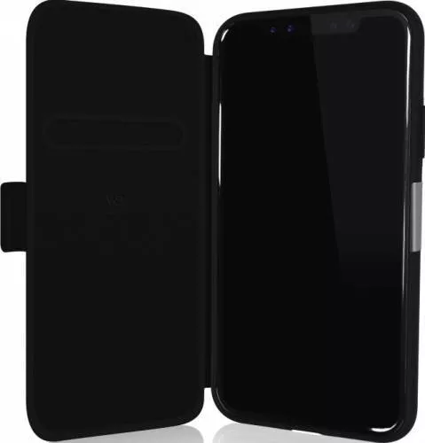 Husa Telefon Book White Diamonds Innocence iPhone X Negru-Transparent ...