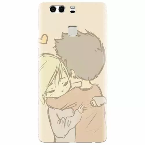 Husa silicon pentru Huawei P9 Plus Couple Hug la CEL.ro