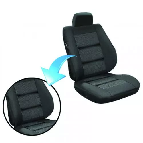 Huse scaune auto Citroen C5 Premium Lux Material Textil 11 piese Negru ...