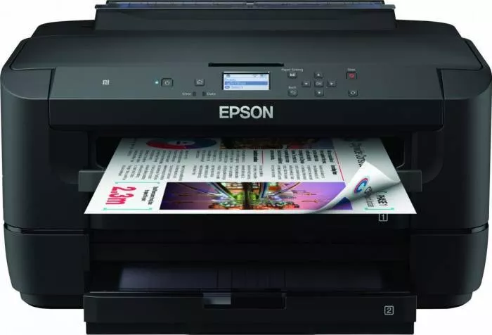 Imprimanta cu Jet Color WorkForce WF-7210DTW A3 A4 c11cg38402 - cel.ro