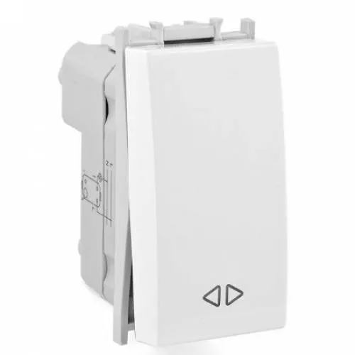 Intrerupator cruce Optima modular alb vi-o1.cr