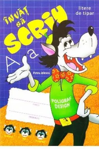 Invat sa scriu litere de tipar 978-9975-4349-9-7 - cel.ro