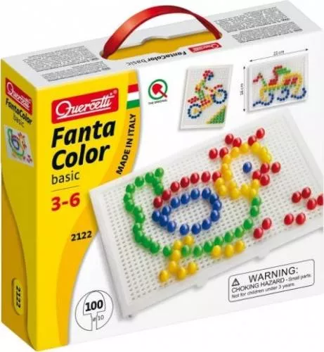 Joc creativ Fanta Color Basic Quercetti creatie imagini mozaic 100 ...