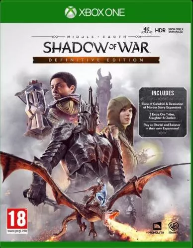 Joc Middle Earth Shadow of War Definitive Edition - XBOX One wbi7050063 ...