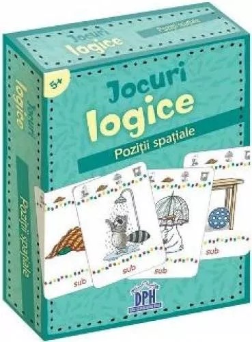 Jocuri logice - Pozitii spatiale 978-606-683-544-2