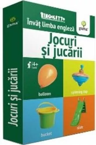 Jocuri si jucarii - Invat limba engleza 978-973-149-772-3 - cel.ro