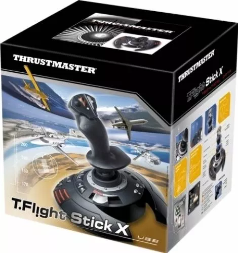 Joystick Thrustmaster T.Flight Stick X PC-PS3 Negru thrms_tflightxps3 ...