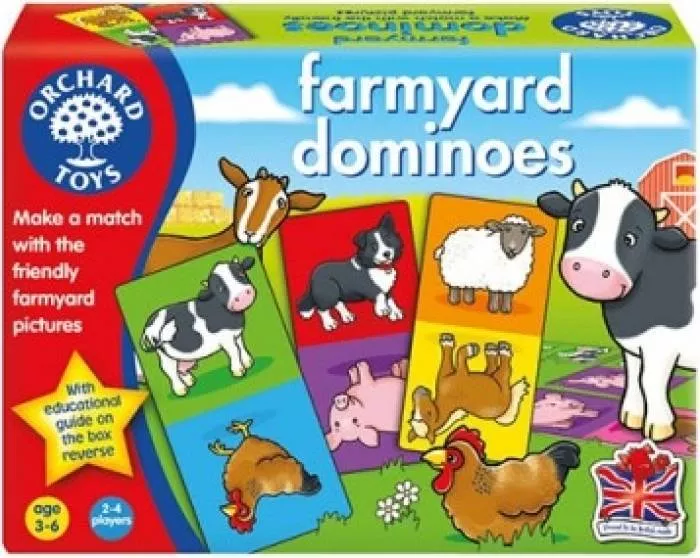 Jucarie educativa Orchard Toys Farmyard Dominoes pf_128291 - cel.ro