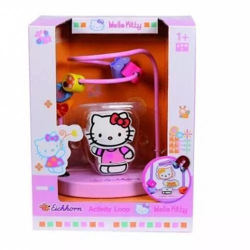 Jucarie mov Hello Kitty magnetica labirint Eichhorn 3136fio - cel.ro