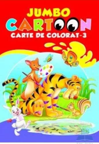 Jumbo cartoon 3 - Carte de colorat 978-606-93161-2-2 - cel.ro