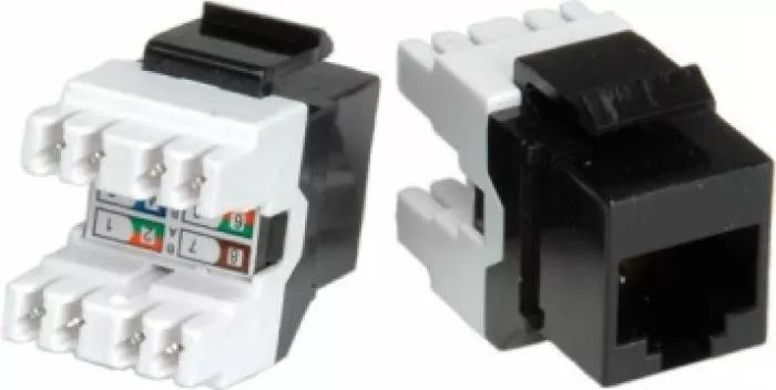 Keystone modular Roline Cat.5e RJ-45 neecranat 26.11.0342-60 - cel.ro