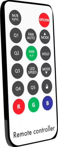 Kit 3 ventilatoare AQIRYS Libra 120 mm ARGB cu telecomanda si ...