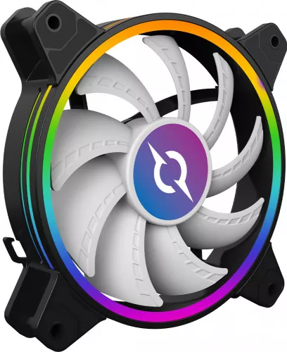 Kit 3 ventilatoare AQIRYS Libra 120 mm ARGB cu telecomanda si ...