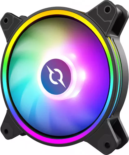 Kit 3 ventilatoare AQIRYS Libra 120 mm ARGB cu telecomanda si ...