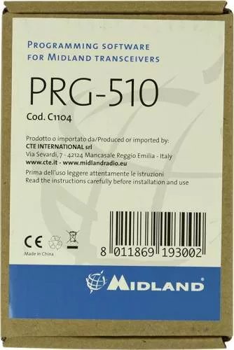 Kit de programare Midland PRG-510 pentru statie radio CT 510 c1104 - cel.ro