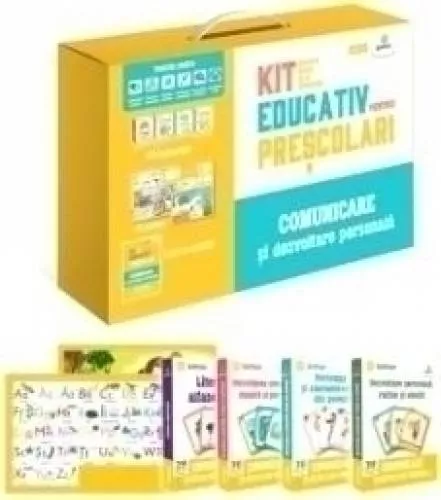 Kit educativ pentru prescolari Comunicare si dezvoltare personala
