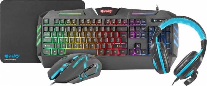 Kit Gaming Fury 4 in 1 Thunderstreak NFU-0938 - cel.ro