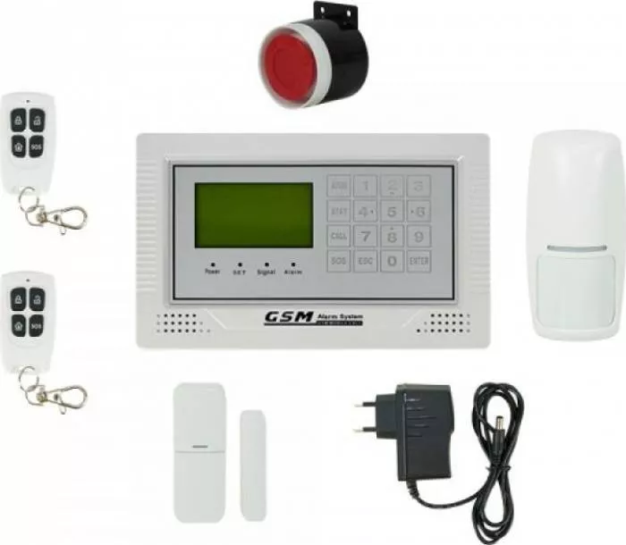 Kit Sistem de Alarma Wireless PNI Safe House PG350 comunicator GSM 2G ...