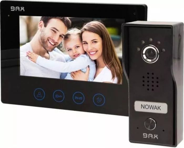 Kit videointerfon ORNO VDP-50 ecran de 7inch 16 sonerii Negru vdp-50 ...