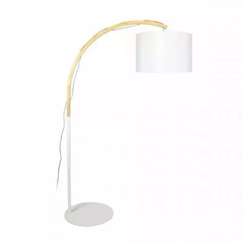 Lampadar podea design minimalist alba | 001-800-079