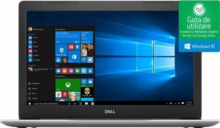 Laptop Dell Inspiron 5570 Intel Core Kaby Lake R 8th Gen i5-8250U 256GB SSD 8GB - cel.ro