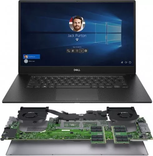 Laptop Dell Precision 5540 Intel Core 9th Gen i7-9850H 512GB SSD 16GB ...