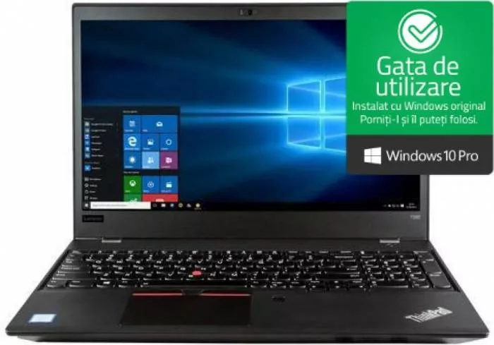 Laptop Lenovo Thinkpad T580 Intel Core Kaby Lake R 8th Gen i7-8550U ...