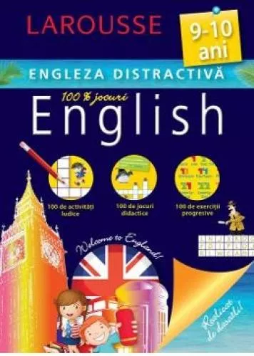 Larousse Engleza distractiva 9-10 ani 978-606-910-037-0 - cel.ro