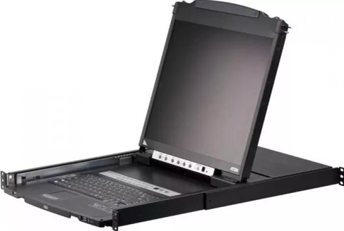 ATEN 8 porturi 19 inch | LCD KVM Switch cl5808n-at-ag