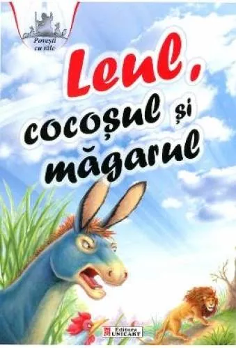Leul Cocosul si Magarul - Povesti cu talc 978-606-576-339-5 - cel.ro