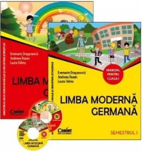 Limba moderna germana Cls 1 Manual+Caiet+Ghidul prof.+CD - Evemarie ...