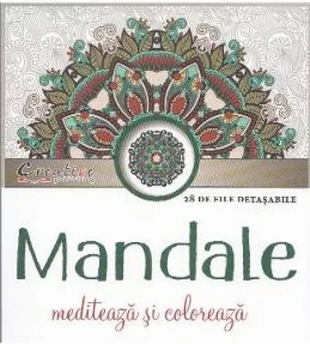 Mandale - mediteaza si coloreaza 978-606-8743-21-9 - cel.ro