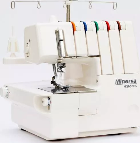 Masina de cusut combinata MINERVA M3000CL 14 programe 1300 imp/min 105W ...