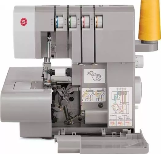 Masina de cusut si surfilat Singer 14HD854 Triplock 1300 imp-min Gri ...