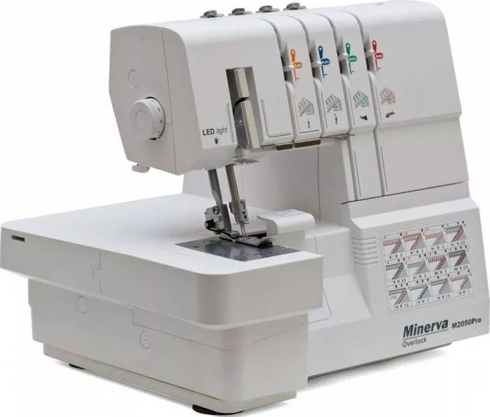 Masina de surfilat Minerva Overlock M2050PRO 16 tipuri de cusatura ...
