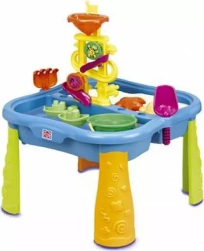 Masuta de joaca pentru apa si nisip Grown Up Sand and Surf cu jucarii ...