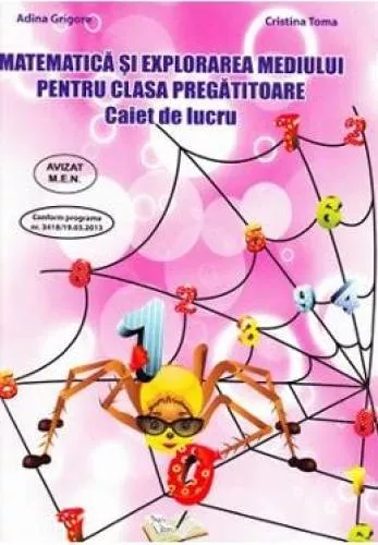 Matematica si explorarea mediului pentru clasa pregatitoare. Caiet de lucru